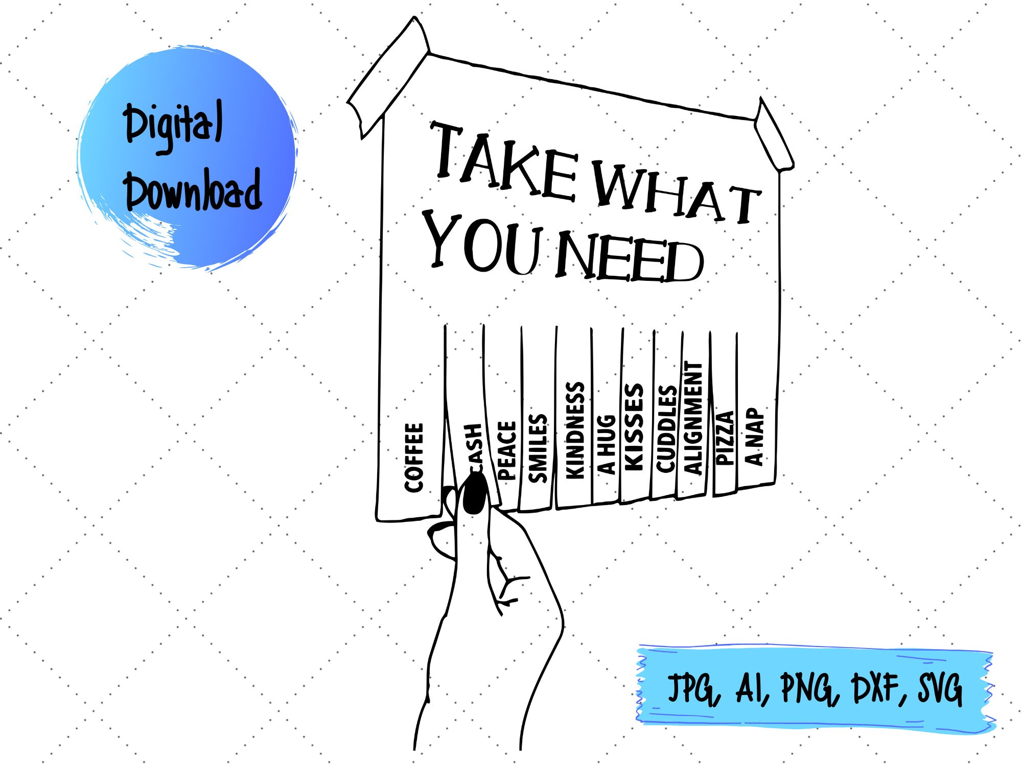 rest svg svg files funny svg files RELAX SVG ready to print and cut svg ...