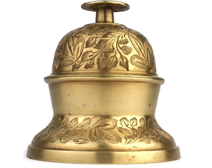 Antique Table Bell, Brass Table Bell - Etsy