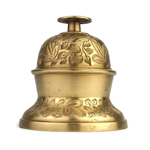 Antique Table Bell Brass Table Bell - Etsy