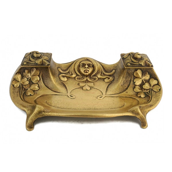 Brass Inkwells - Etsy