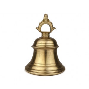 Antique Brass Bell, Brass Ship Bell, Large Solid Brass Bell - Etsy