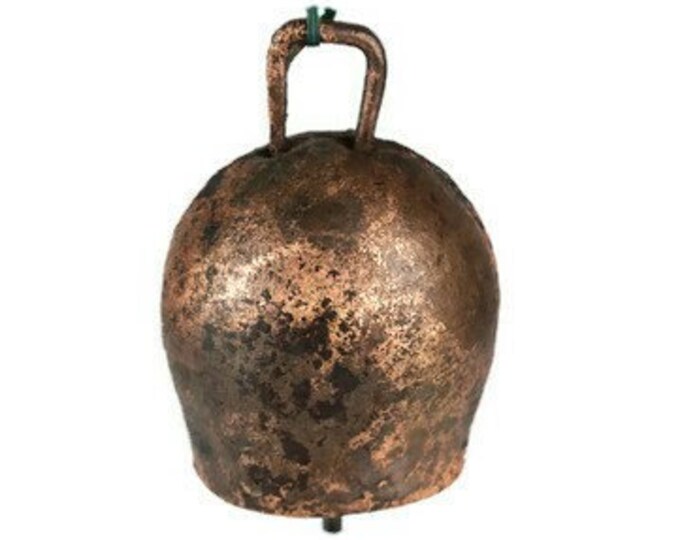 Antique Copper Cow Bell - Etsy