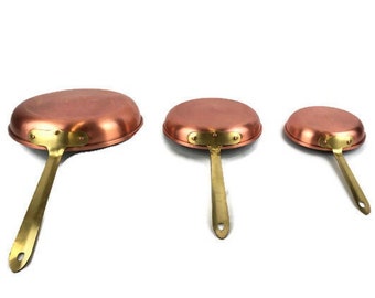 Copper Frying Pan - Etsy