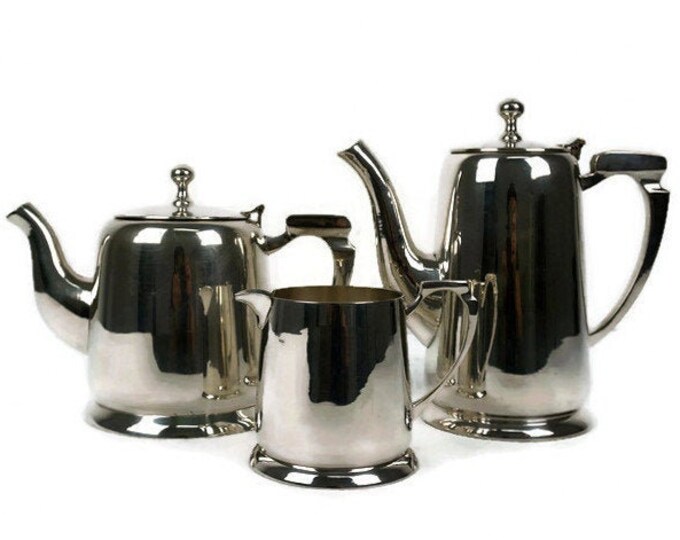 Vintage Inox Coffee Tea Set - Etsy