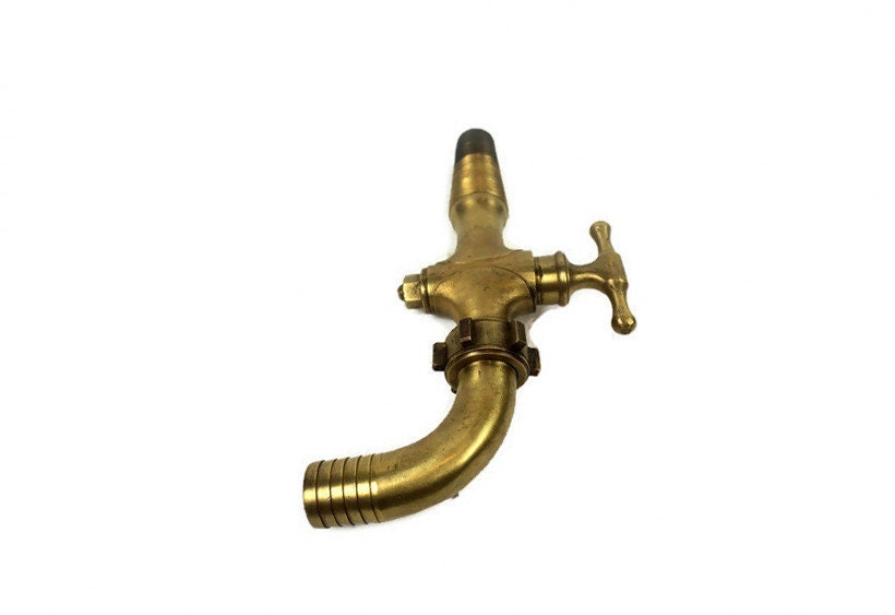 Extra Large Wine Cask Spigot Antique Brass Spigot Vintage | Etsy