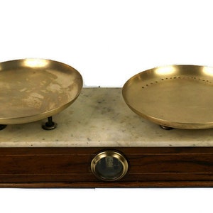 Antique Balance Scale France, French Balance Scale, Vintage Large ...