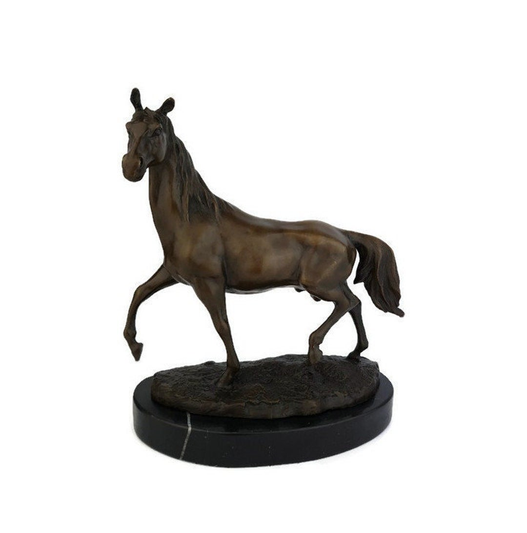 Mene Sculpture Bronze Horse, 19th Century P J Mene Bronze Horse Statue ...