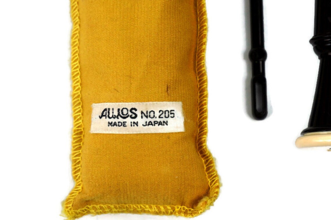 Vintage Japanese Musical Instrument Aulos 205 Soprano Recorder - Etsy