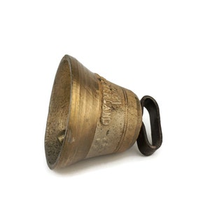 Swiss Bronze Cow Bell, Bronze Cow Bell, Antique Cow Bell Zwitserland ...
