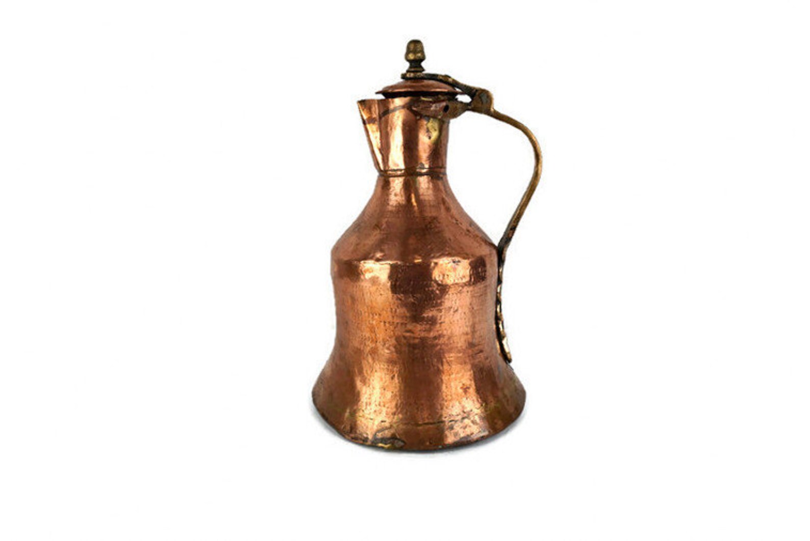 19th Century Islamic Copper Pot Large Copper Pitcher Antique | Etsy