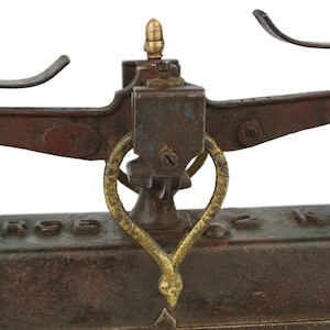 Vintage Balance Scale, French Brass Balance Scale, Antique Balance ...