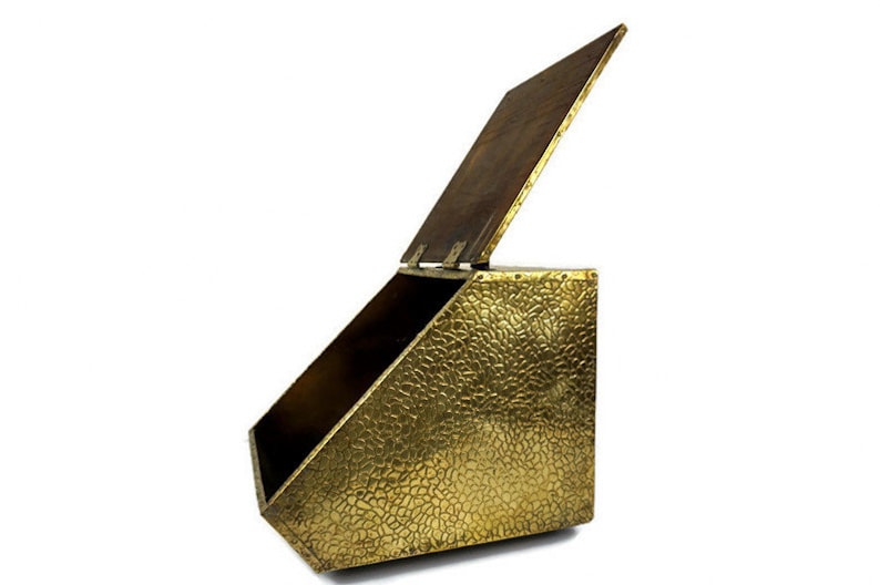 Brass Coal Scuttle Coal Storage Box Antique Brass Coal Box - Etsy