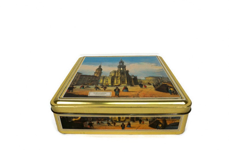 Collectors Chocolates Tin Box East Germany Chocolates Metal - Etsy