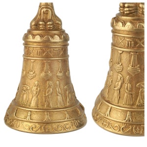 Antique Brass Bell, Engraved Brass Bell, Table Bell - Etsy