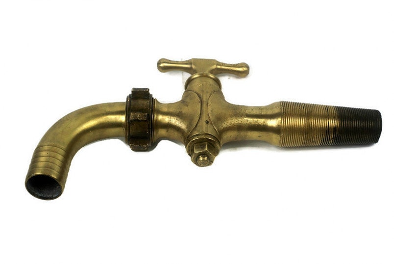 Extra Large Wine Cask Spigot Antique Brass Spigot Vintage | Etsy