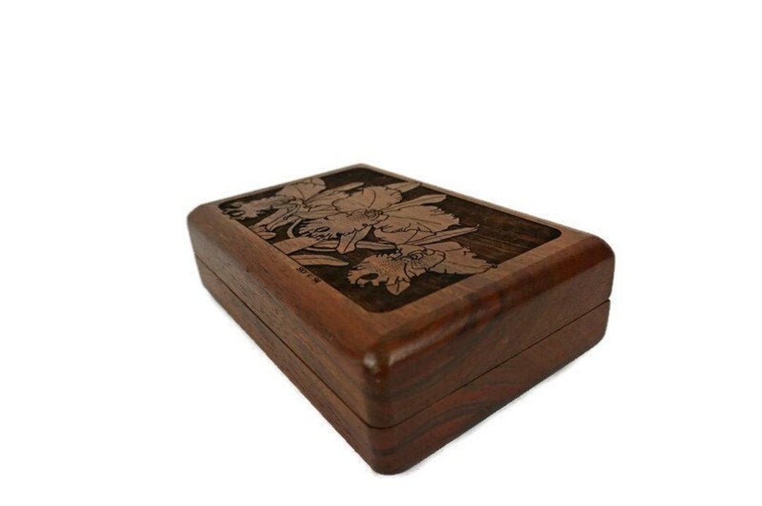 Wooden Carved Musical Box - Etsy