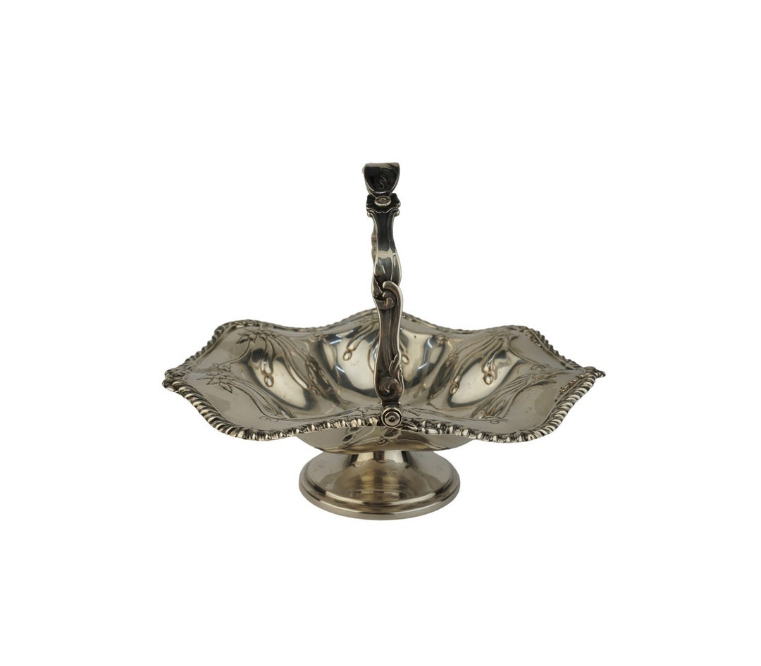 Antique Silver Plate Fruit Bowl Fruit Serving Basket Silver - Etsy