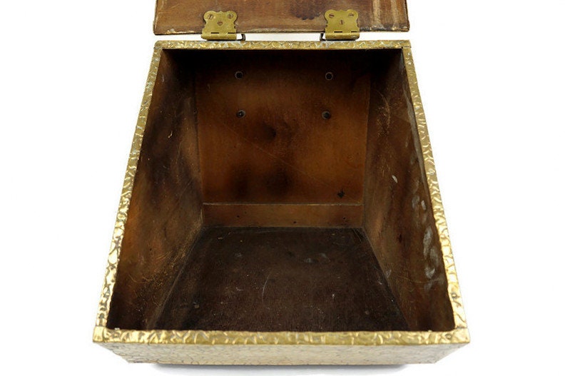 Brass Coal Scuttle Coal Storage Box Antique Brass Coal Box - Etsy