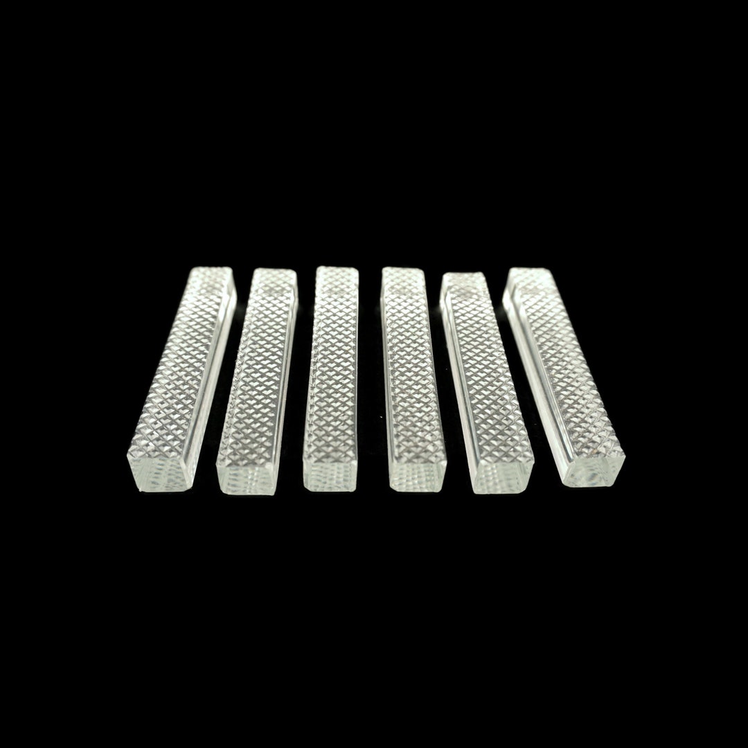 French Glass Knife Rest Set of 6, Vintage Glass Knife Holders Set of 6 ...