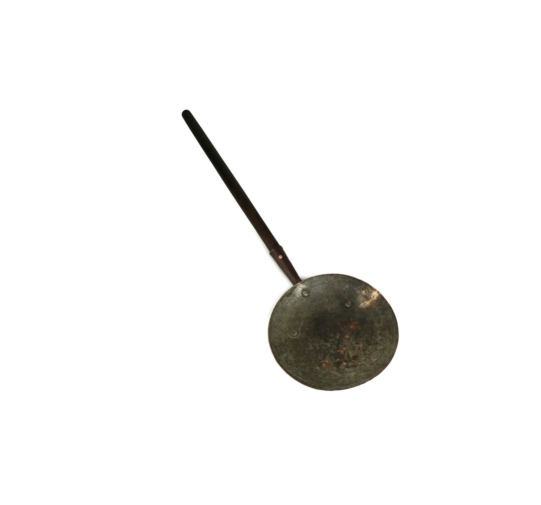 Large Copper Jam Preserve Ladle With Wooden Handle France, French Hand ...
