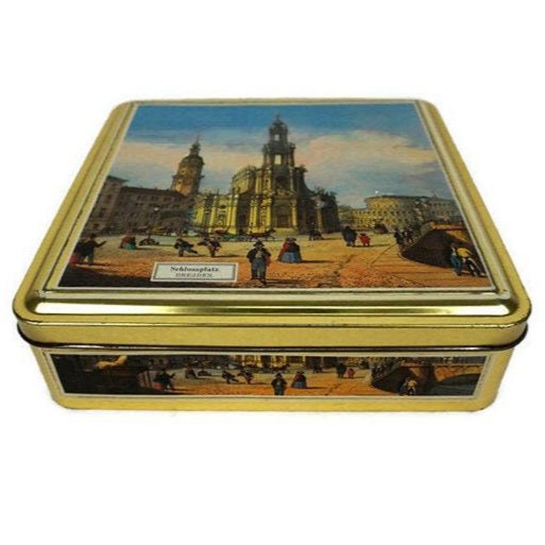 Collectors Chocolates Tin Box, East Germany Chocolates Metal Box ...