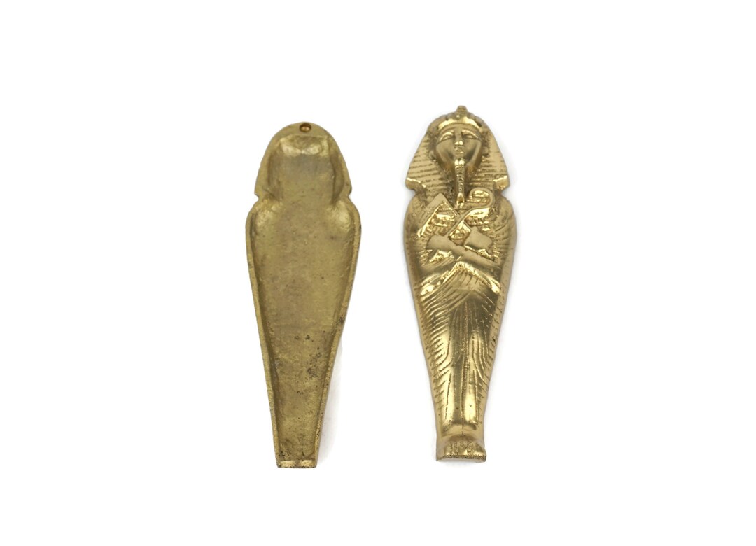 King Tutankhamun Brass Box Statue, Egyptian Jewelry Box Tutankhamun ...
