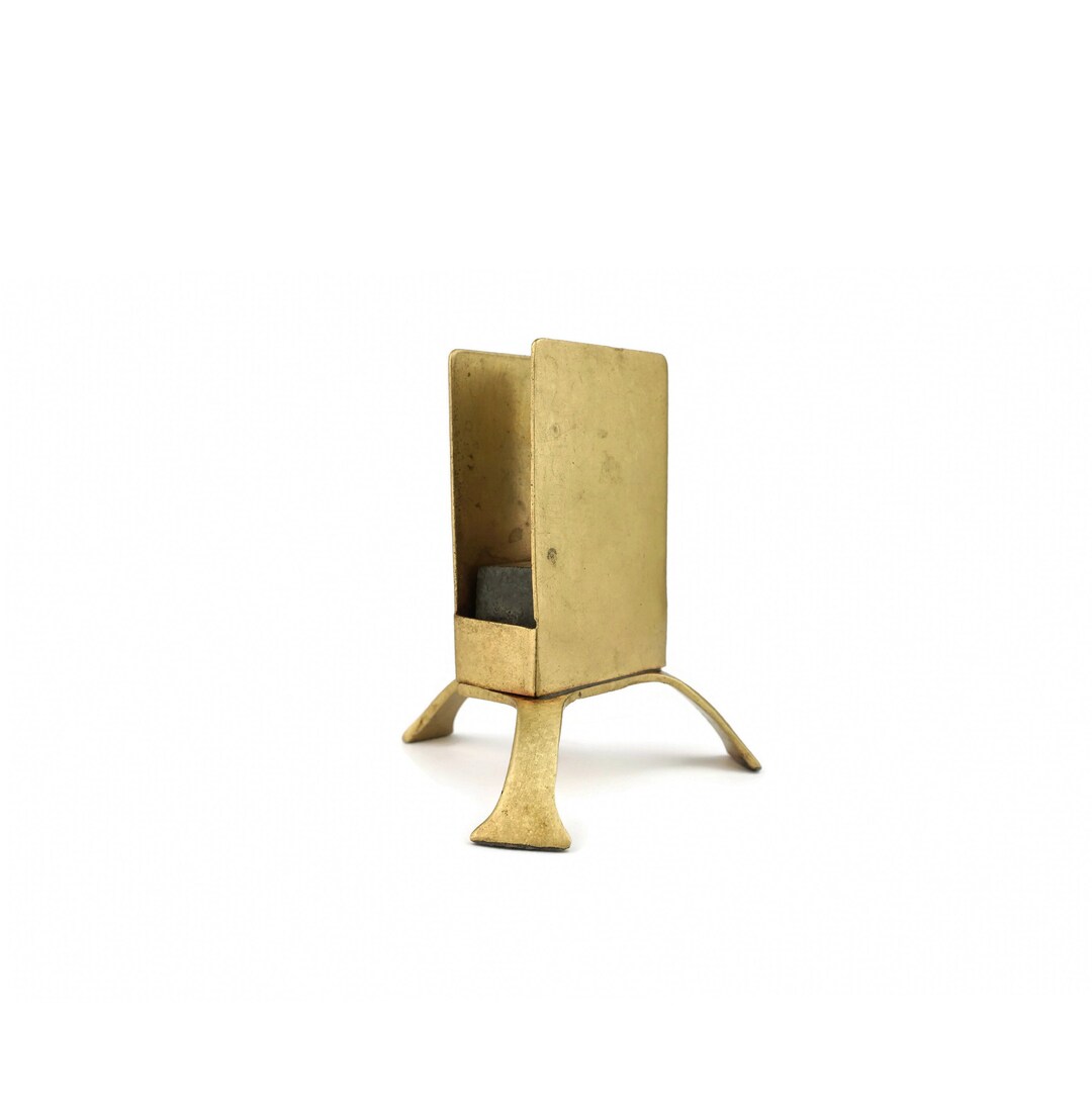 Antique Brass Matchbox Holder, Brass Matchbox Holder, Brass Match ...
