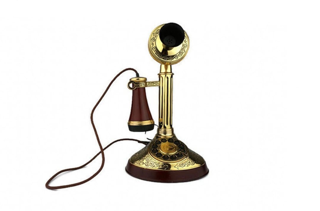 Vintage Rotary Telephone, Retro Dial Phone, Alexander Graham Bell ...