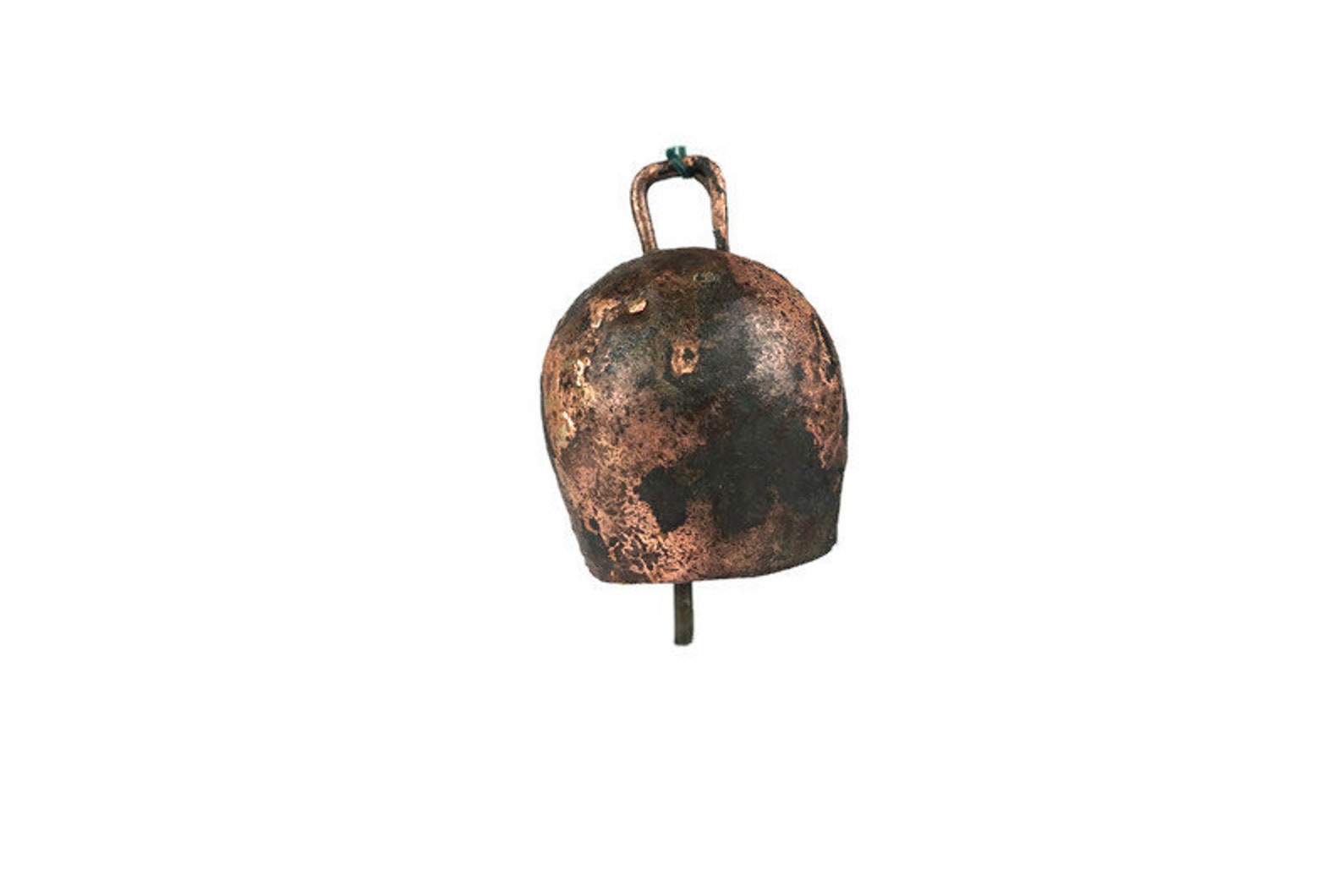 Antique Copper Cow Bell - Etsy