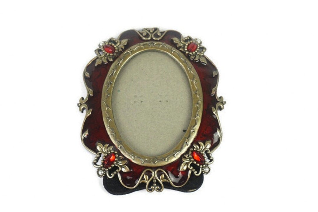 Vintage Photo Frame With Stand - Etsy