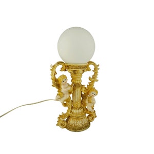 Antique Table Lamp, Angels Statues Table Lamp - Etsy