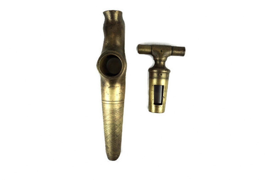 19th Century Large Wine Cask Spigot Antique Brass Spigot | Etsy