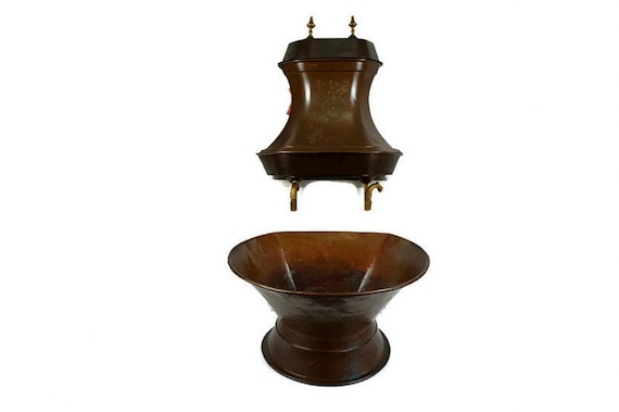 Antique French Lavabo Large Copper Fountain Lavabo France - Etsy