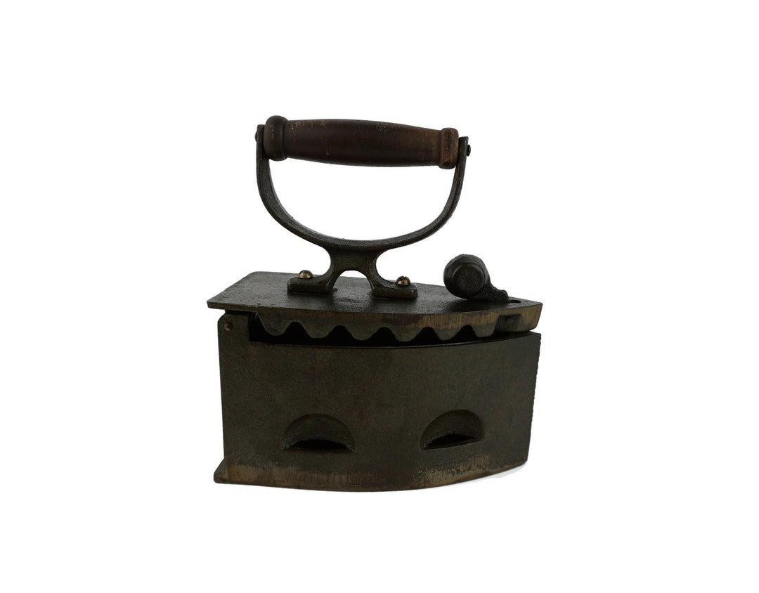 Antique French Iron, 19th Century Iron Steel Cast, 1800s Coal Iron ...