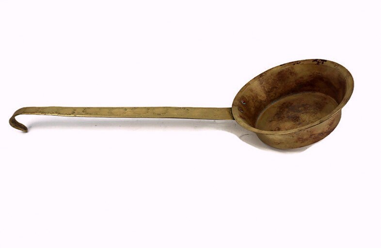 Vintage Solid Brass Ladle Large Brass Jam Preserve Ladle - Etsy UK