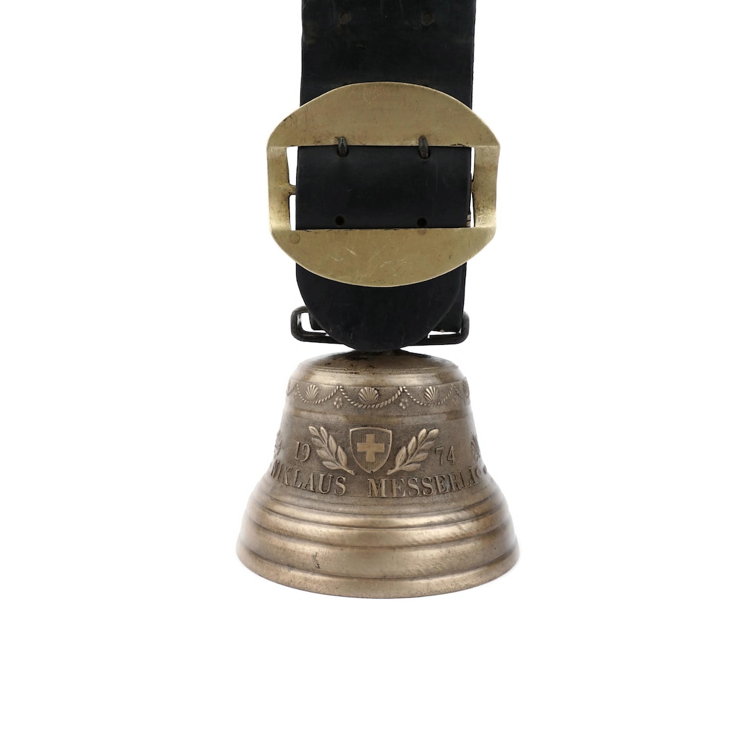 Antique Cow Bell, Vintage Cow Bell, Swiss Cow Bell, Tyrol Cow Bell ...