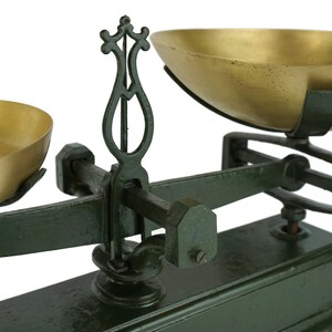 Vintage Balance Scale, Antique Balance Scale With Brass Bowls - Etsy