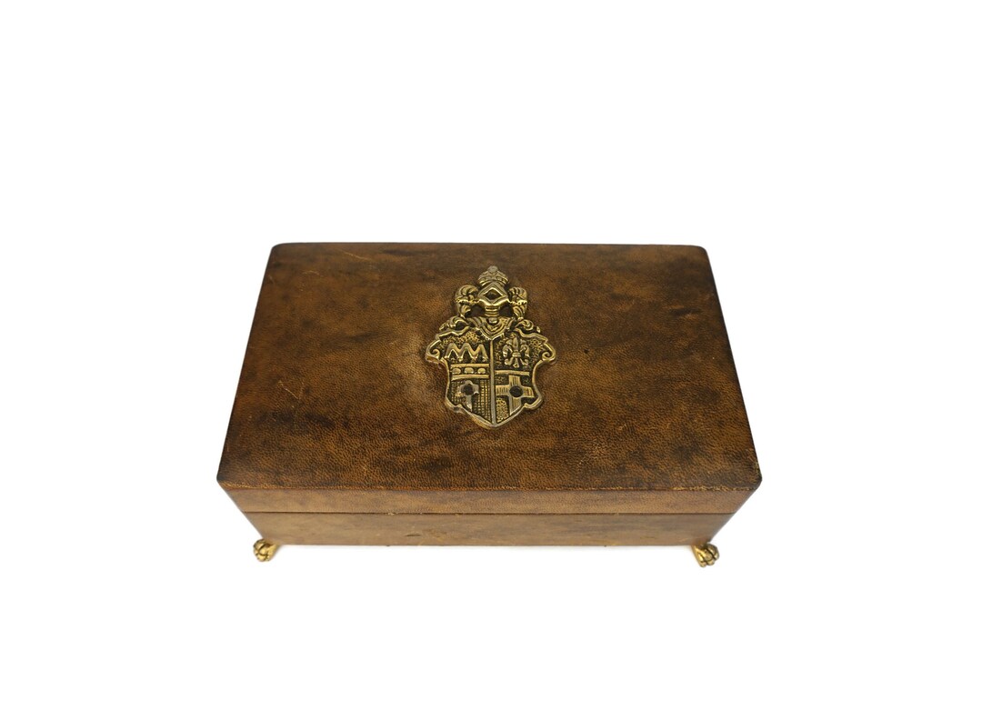 Antique Cigar Box, Cigar Storage Box, Wooden Cigar Storage Box, Vintage ...