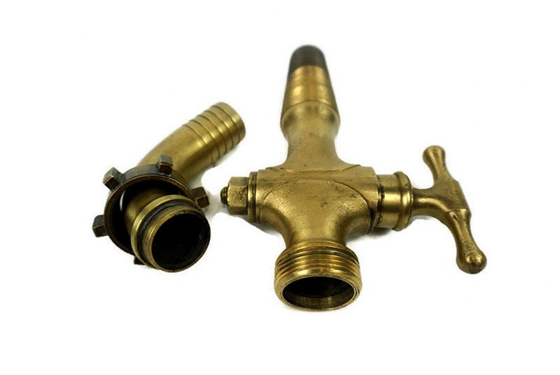 Extra Large Wine Cask Spigot Antique Brass Spigot Vintage | Etsy