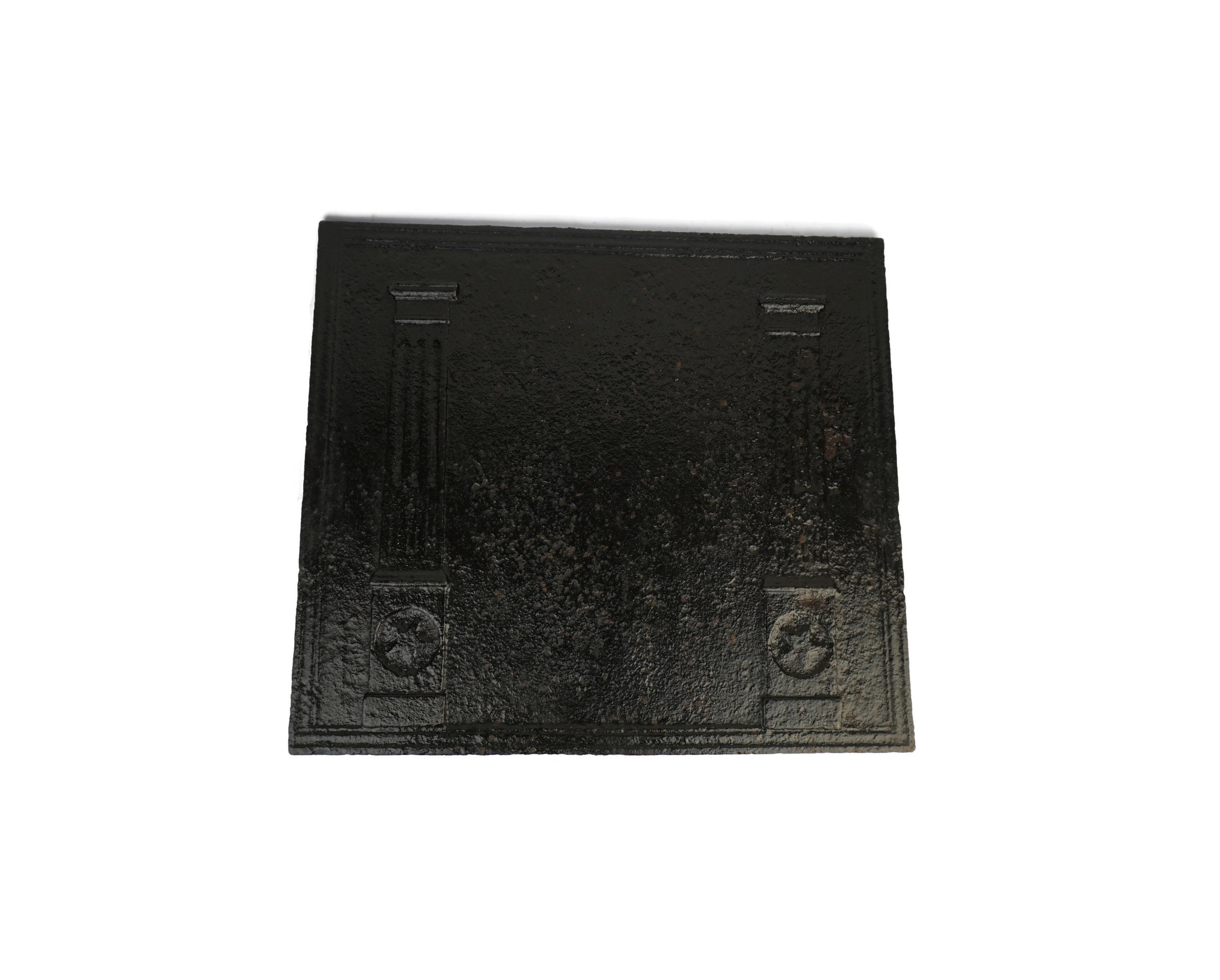 Empire Style Fireplace Fireback, 19th Century Fireplace Fireback, Cast ...