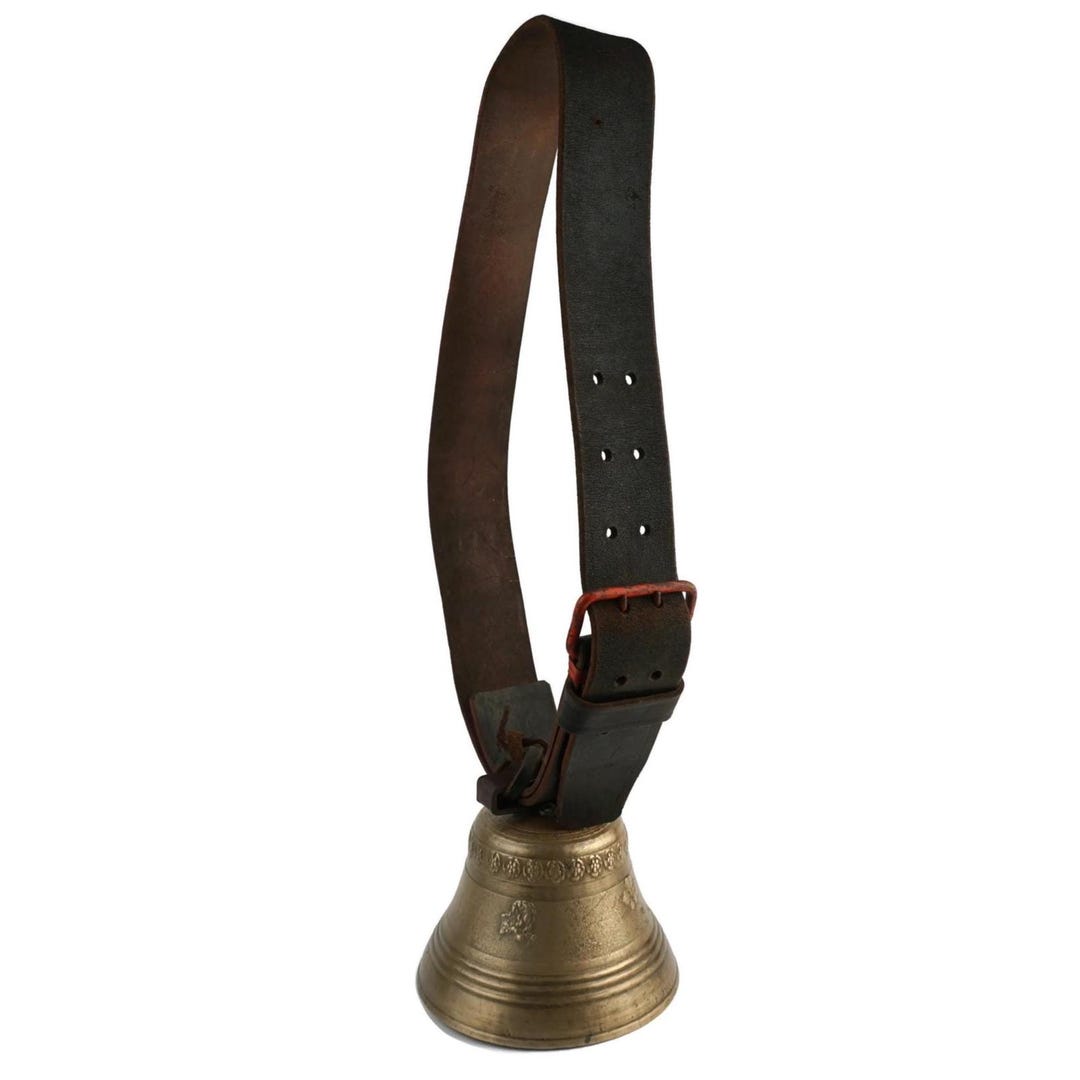 Antique Cow Bell, Vintage Cow Bell, Swiss Cow Bell, Tyrol Cow Bell ...