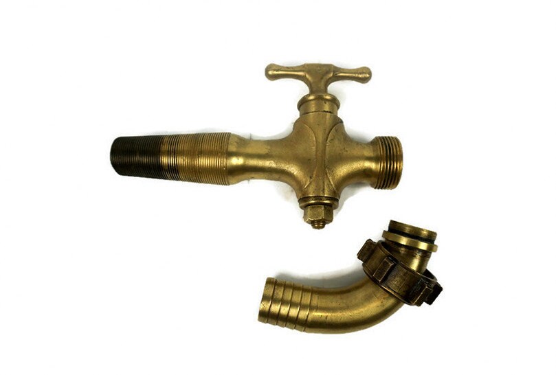 Extra Large Wine Cask Spigot Antique Brass Spigot Vintage | Etsy