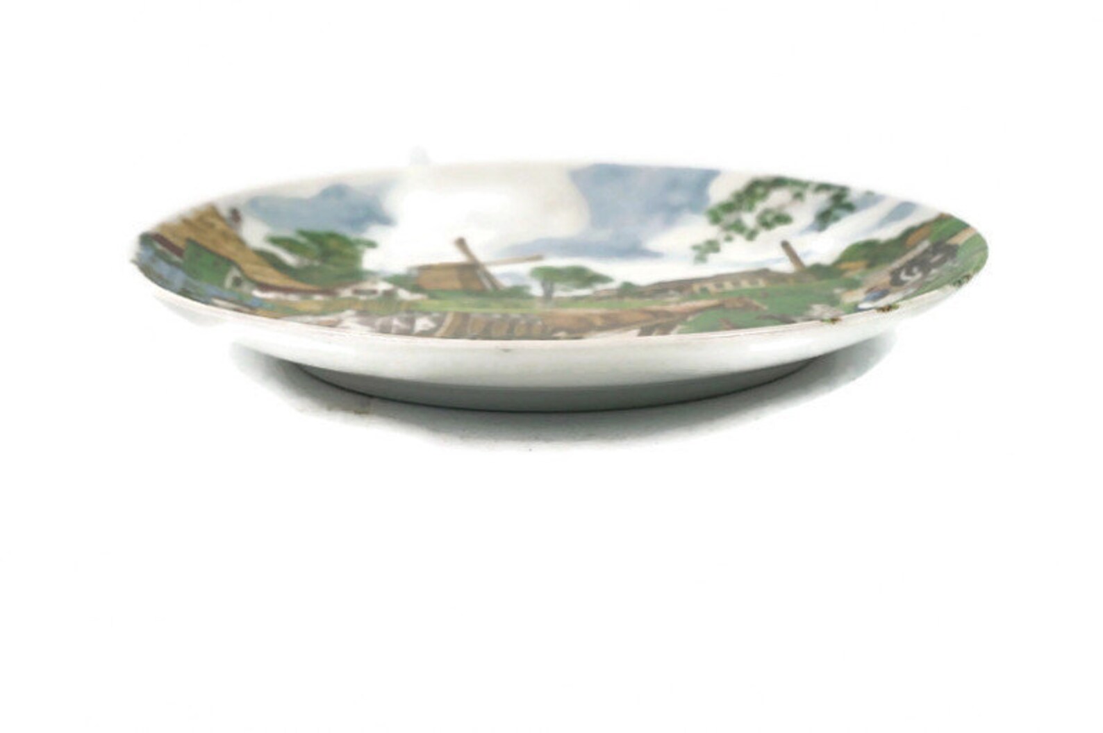 Vintage Dutch Ceramic Wall Hanging Plate Hand Painted Delft | Etsy