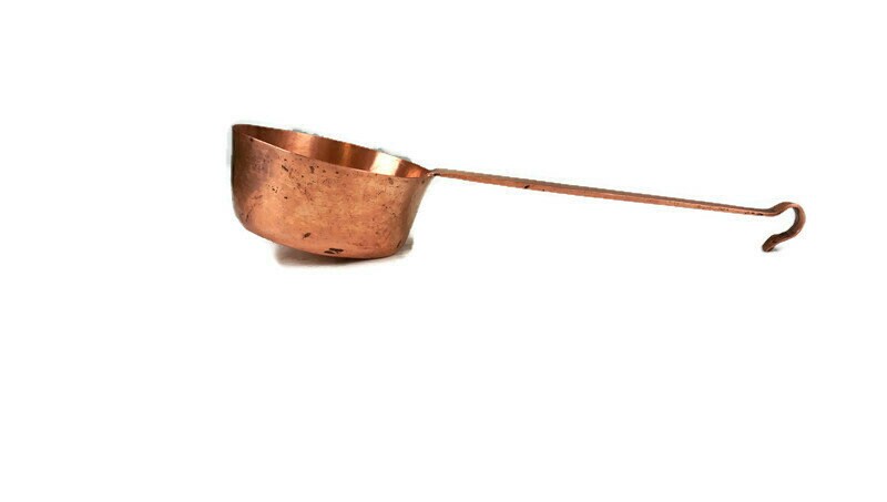 Antique Large Solid Copper Ladle Solid Copper Jam Preserve - Etsy