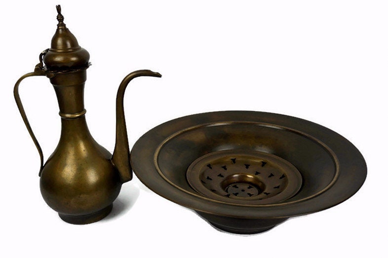 Vintage Moroccan Samovar Pitcher Large Moroccan Brass Tea Pot - Etsy