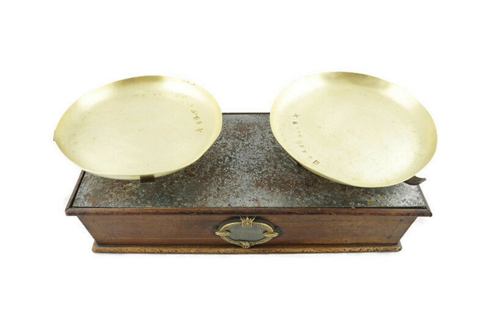 Antique Balance Scale France, French Balance Scale, Vintage Large ...