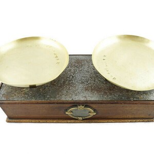 Antique Balance Scale France, French Balance Scale, Vintage Large ...