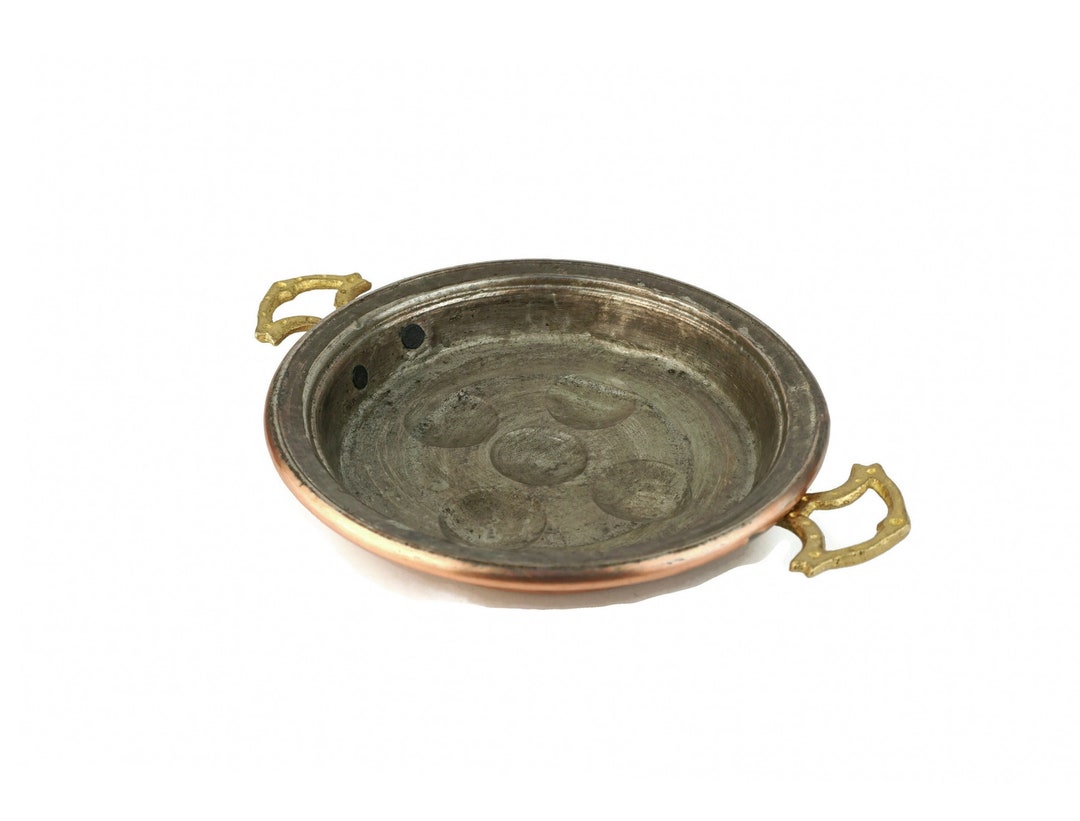 French Copper Snail Pan, Vintage Copper Escargot Pan, Copper Egg Dish ...