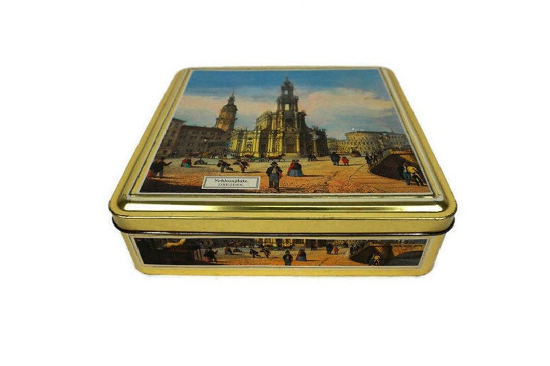 Collectors Chocolates Tin Box, East Germany Chocolates Metal Box ...