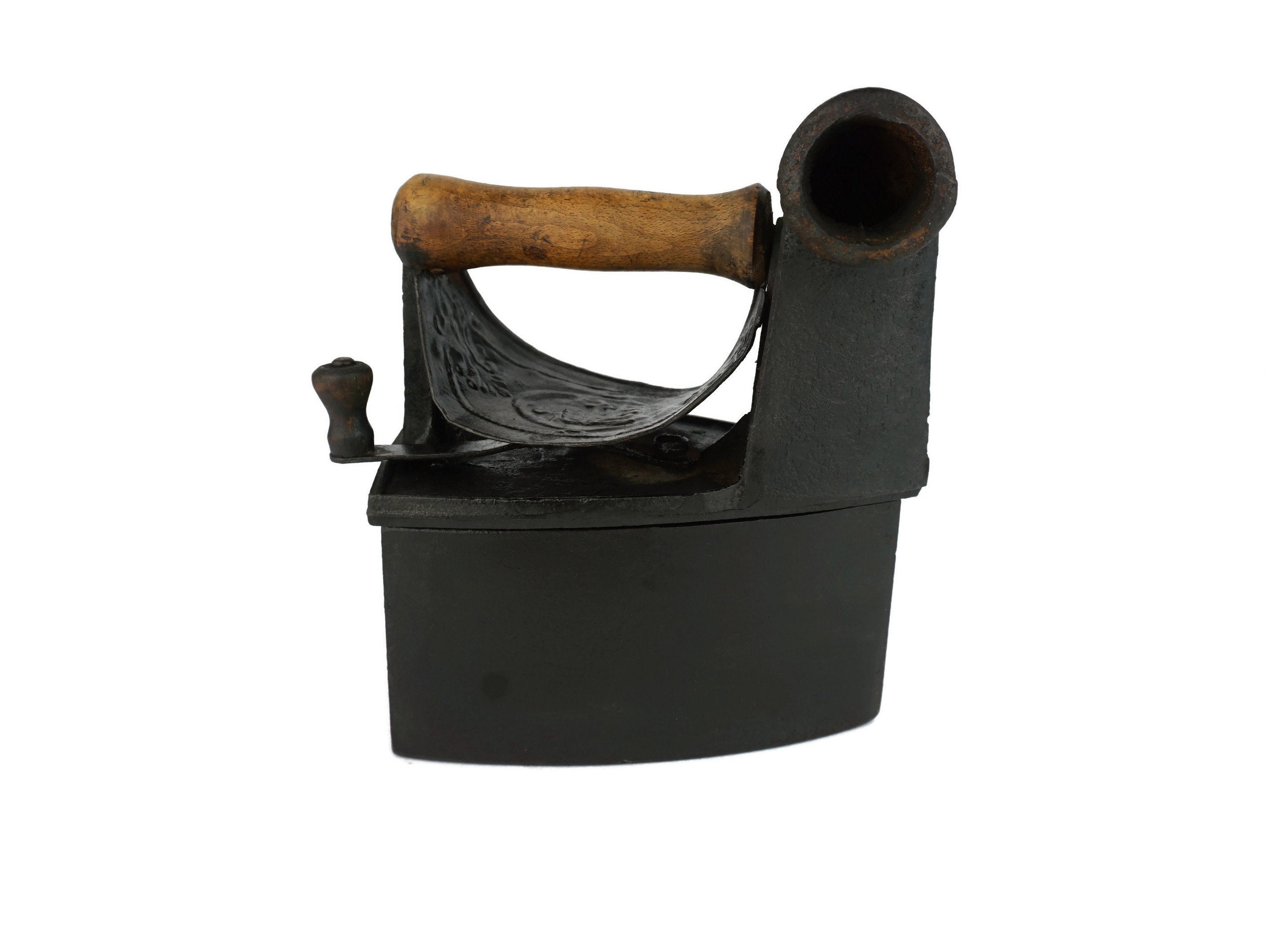 19th Century French Iron Steel Cast Mondragon UC 6, Mondragon UC 6 ...